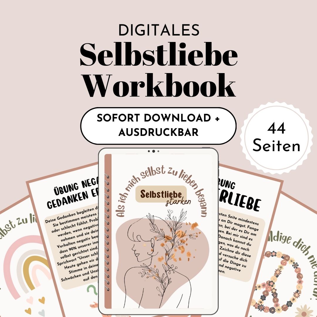Selbstliebe Workbook – Happy o' Clock